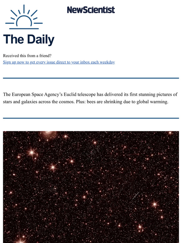 New Scientist: Euclid’s amazing first images of the cosmos | Milled