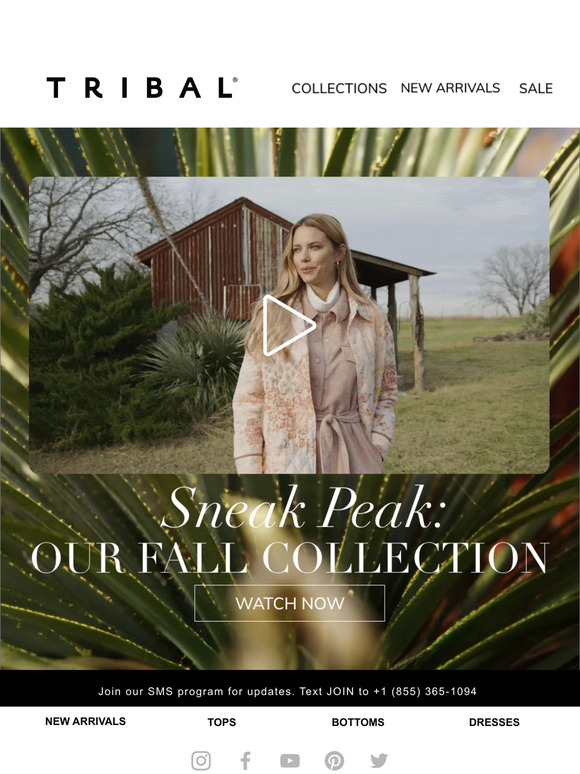 Tribal Fashion: Sneak Peek into Fall '23 Collection - Exclusive Video ...