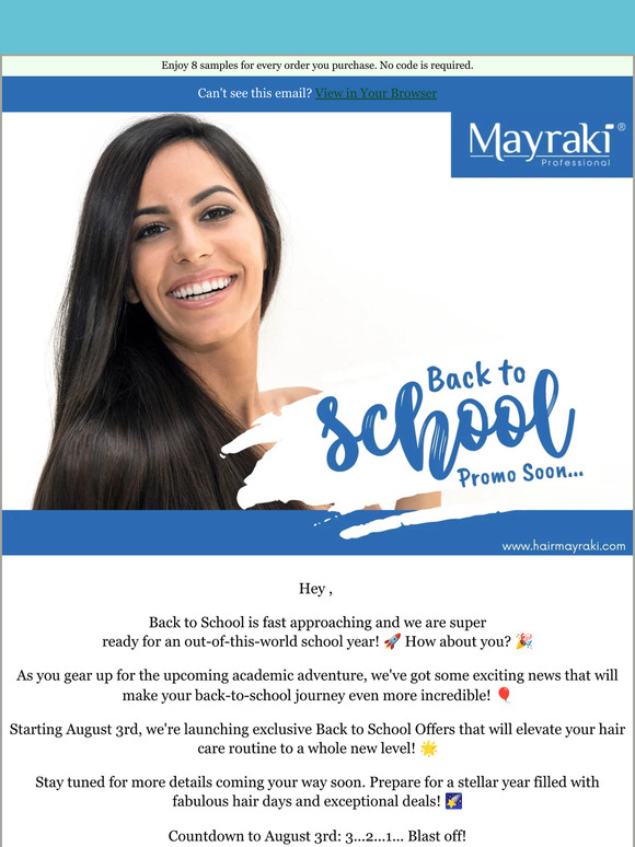 hair mayraki: 🚀 Blast Off to School with Exclusive Back to School ...