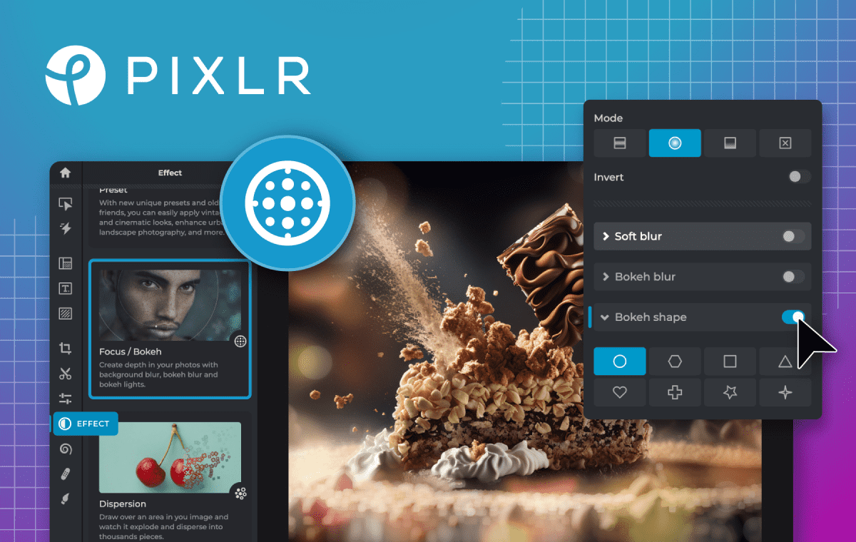 Pixlr: Capture visual attention with Pixlr's Focus tool📸 | Milled