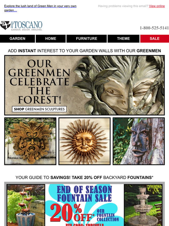Design Toscano: 💚 Meet Jack o’ the Green! SHOP Greenmen Sculptures 💚 ...