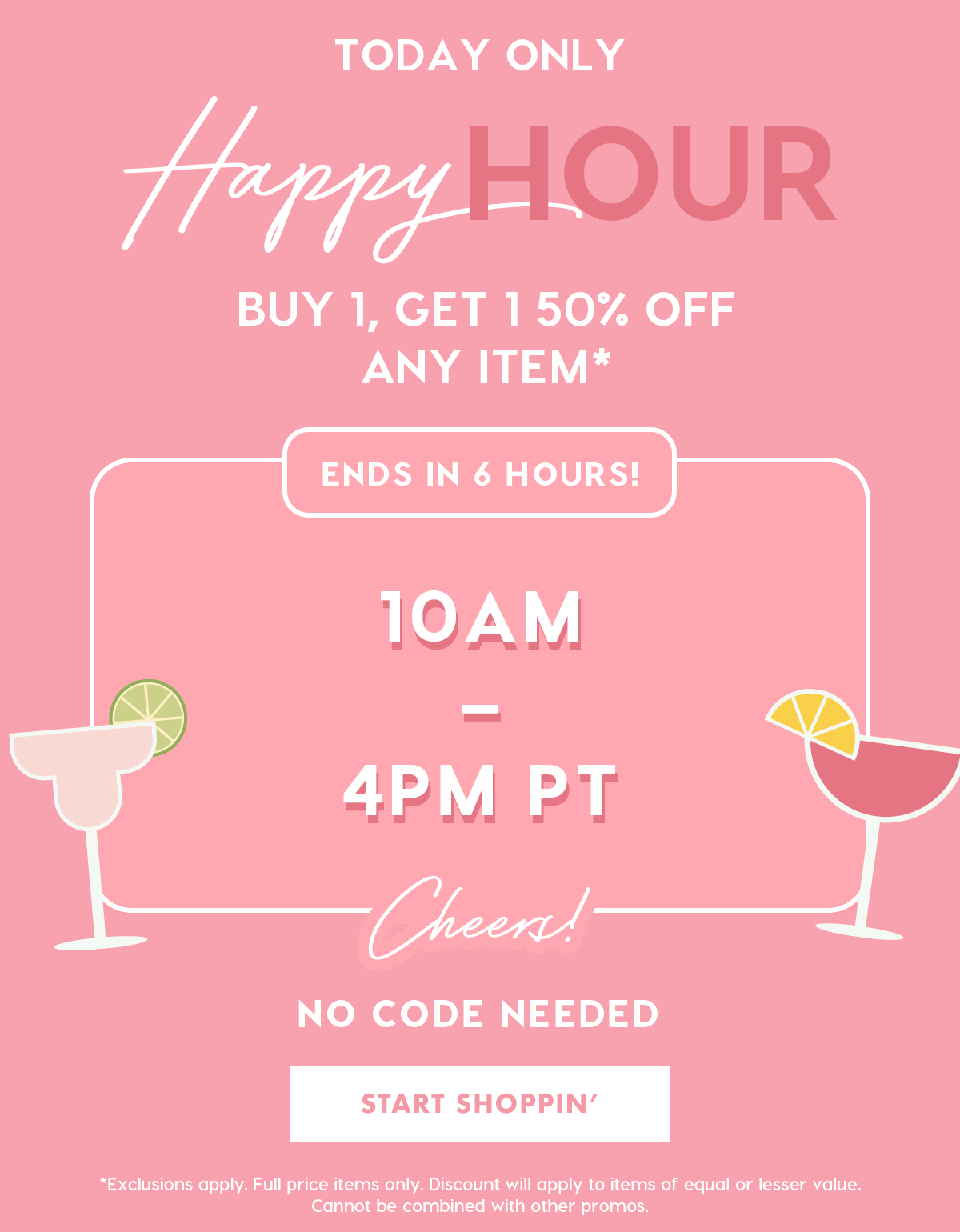 ColourPop: It’s Happy Hour: BOGO half off! 🍸 | Milled