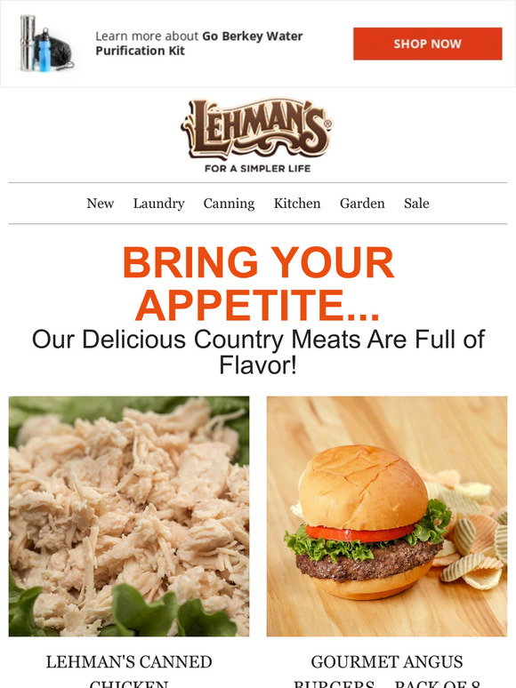 Lehman's: Our Delicious Country Meats Are Full of Flavor! 🍖 | Milled
