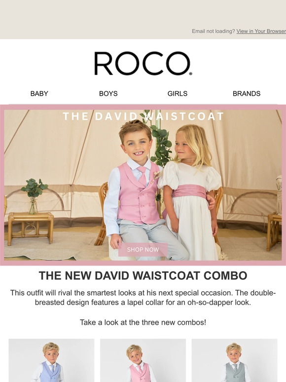 Roco Clothing: Get Your Hands on the New David Waistcoat Combos! | Milled