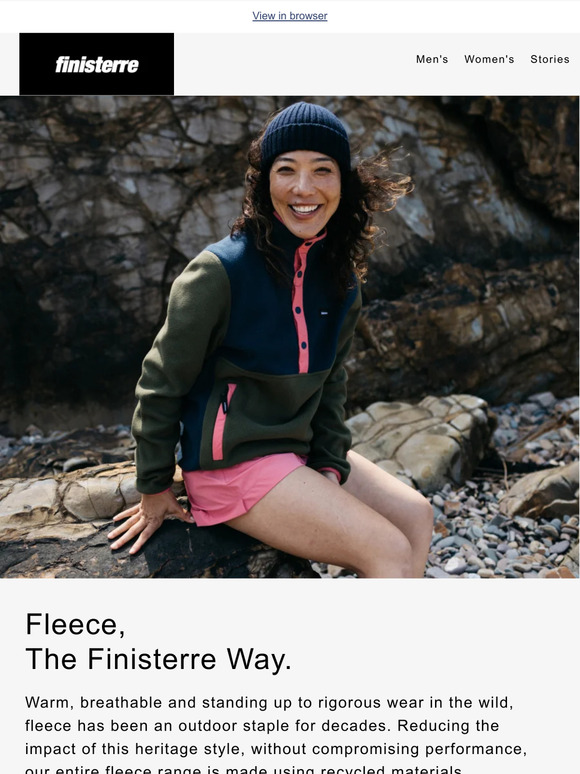 Finisterre: Fleece, The Finisterre Way. | Milled