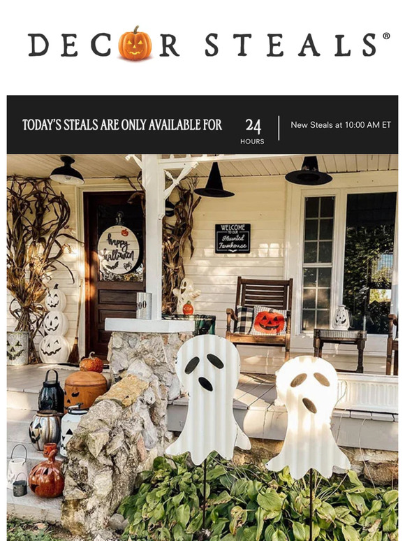 Decor Steals: BOO!! Scared Ya? No? These Surely Will! | Milled