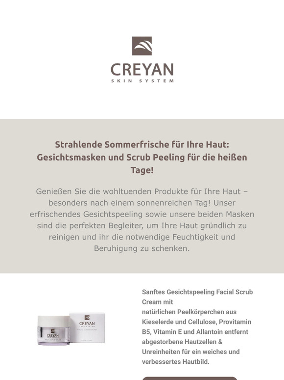 Creyan: Sommerpflege | Masken | Unwiderstehlicher Auftritt: Lifting ...