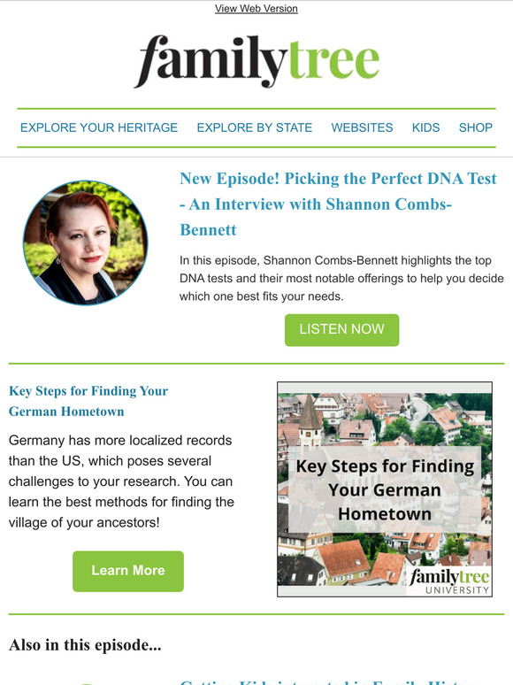 Family Tree Magazine: Picking the Perfect DNA Test - An Interview with ...