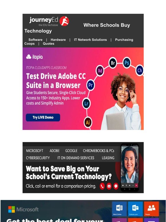 Journey Ed: Lower costs and Simplify Admin with itopia | Milled