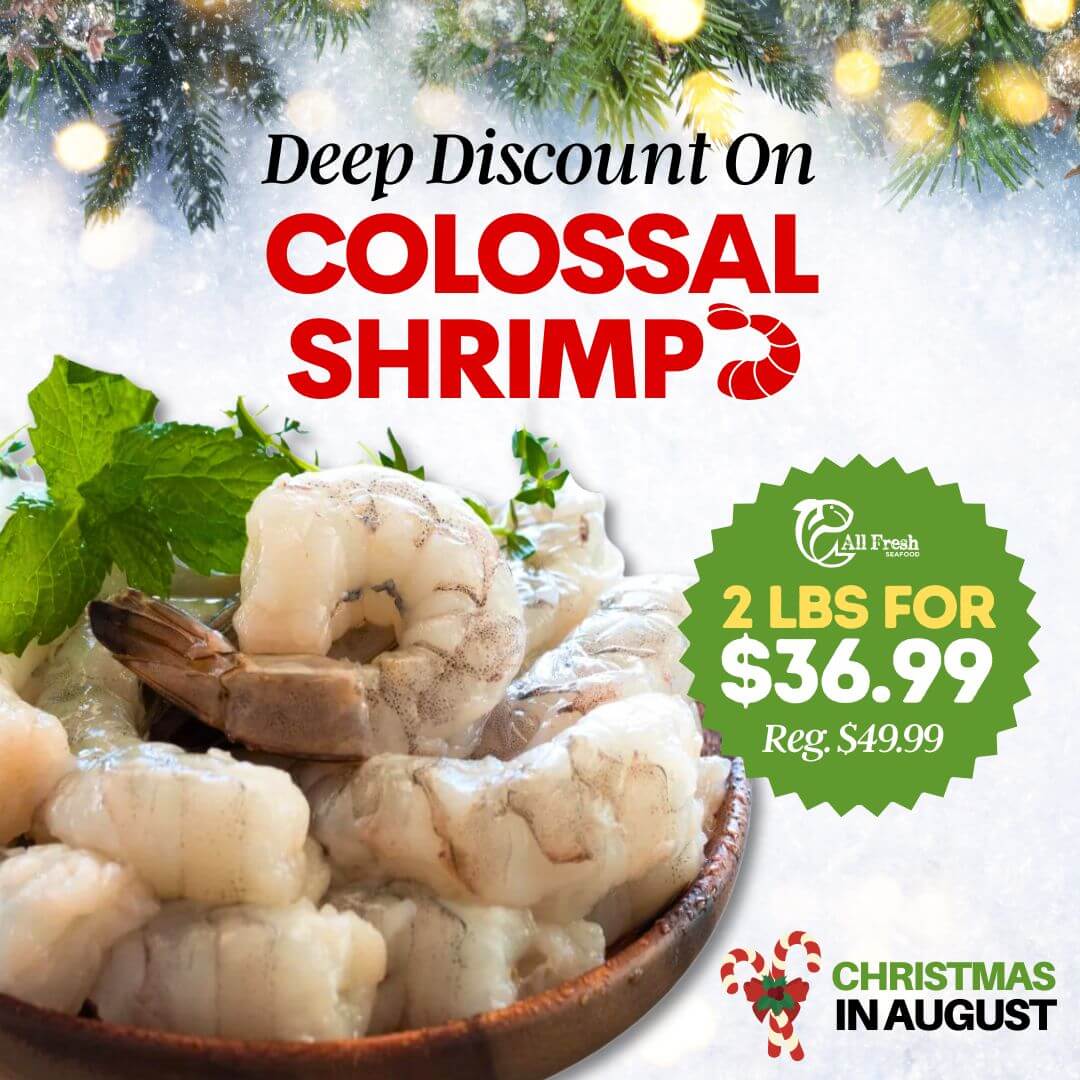 All Fresh Seafood: Save Big on Colossal Shrimp 🍤 | Milled