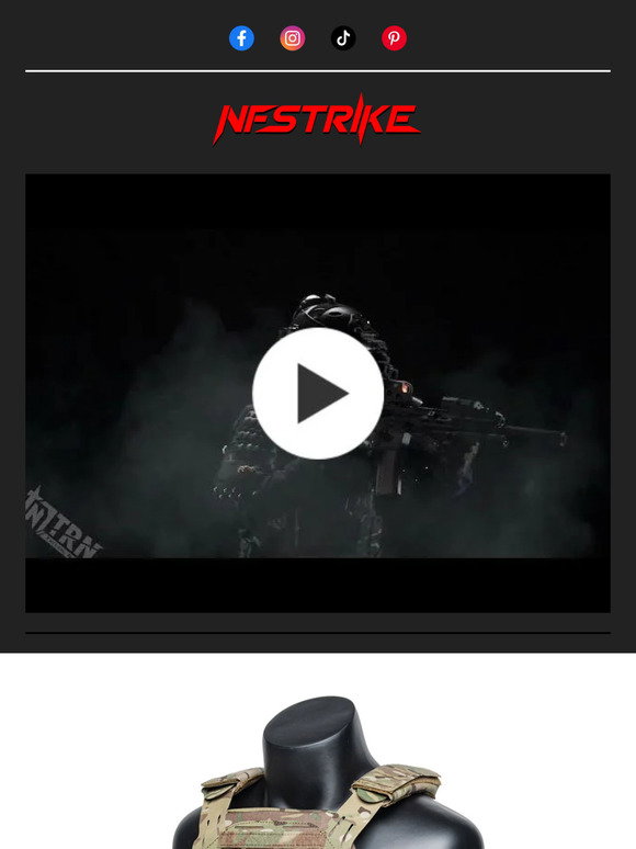 NFSTRIKE: 💥The samurai armor matching vest is here. | Milled