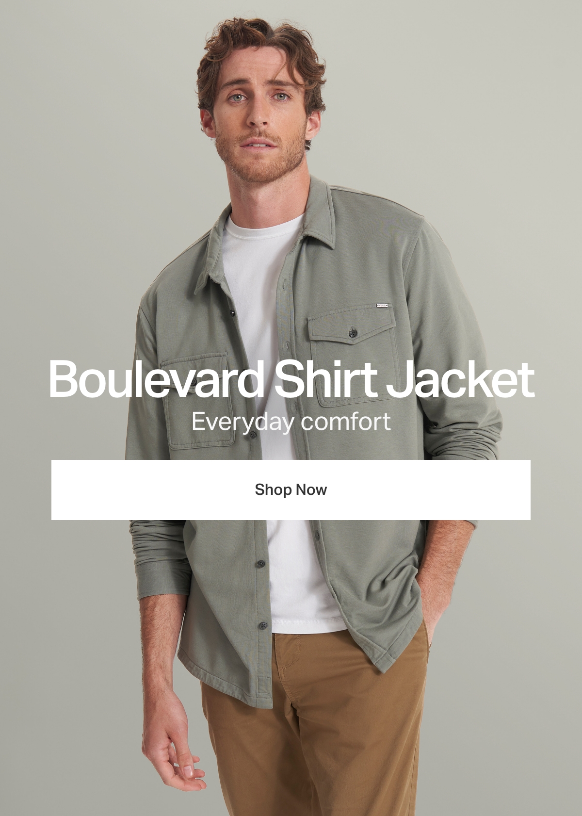 Vuori: Meet the Boulevard Shirt Jacket | Milled