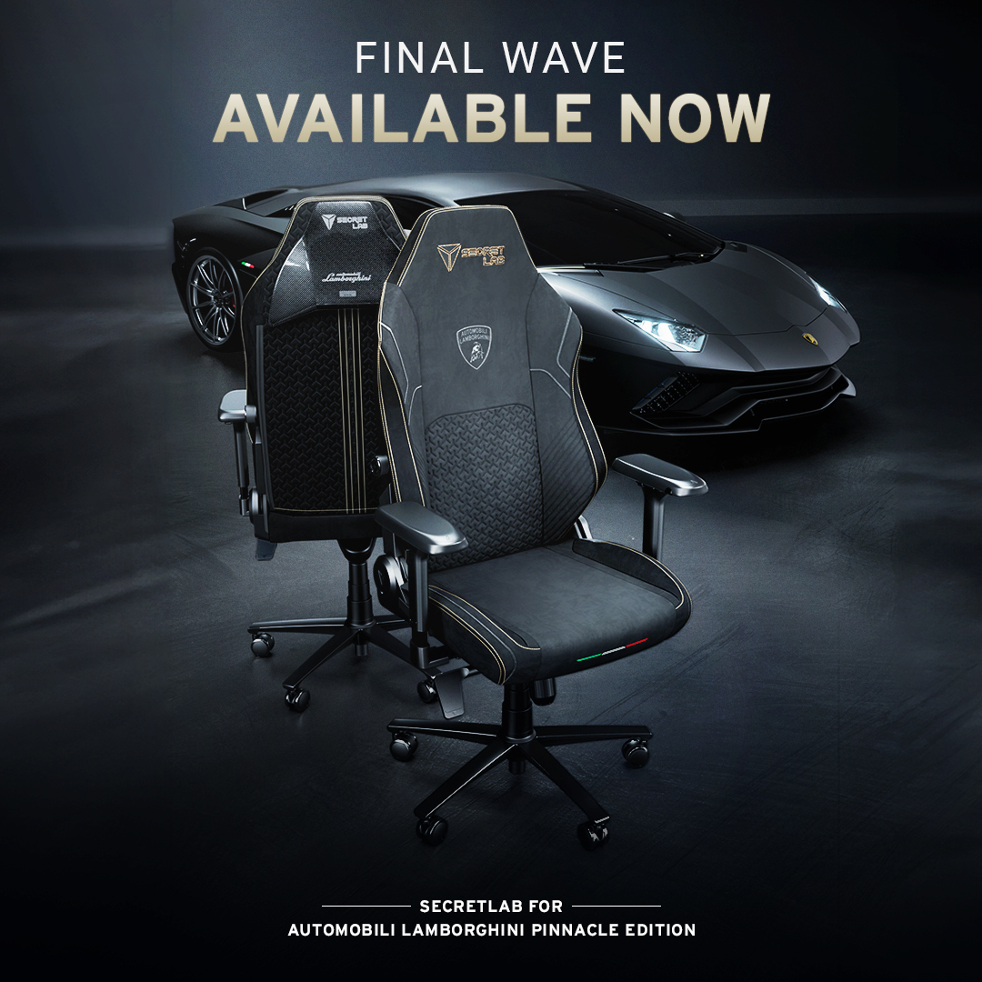 Secretlab: FINAL WAVE BEGINS | Secretlab for Automobili Lamborghini ...