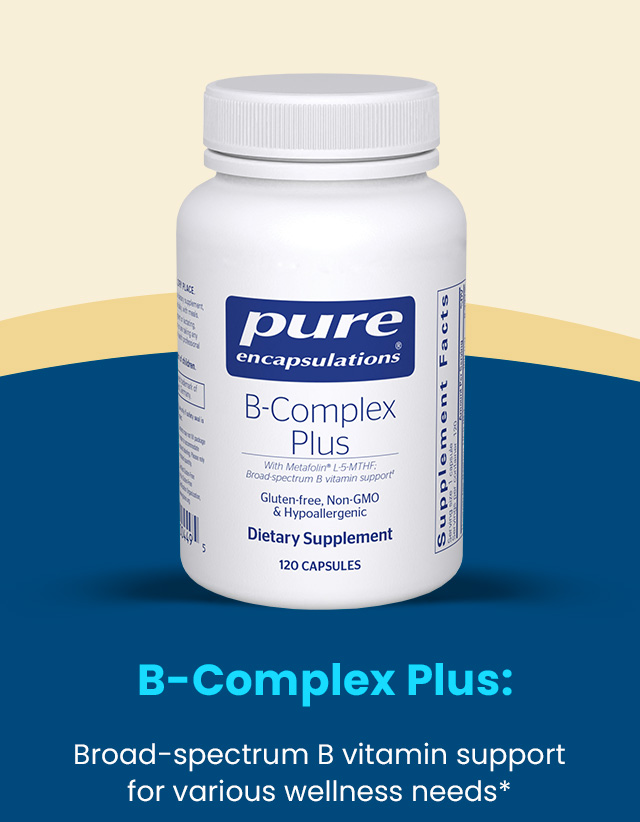 PureFormulas: Your daily wellness support: B-Complex & Taurine | Milled