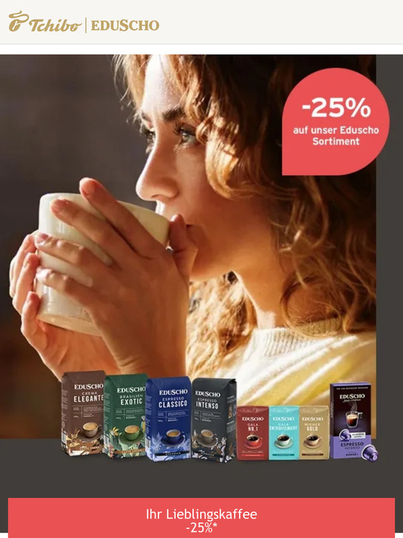 Eduscho: -25% auf unser Eduscho Sortiment | Milled