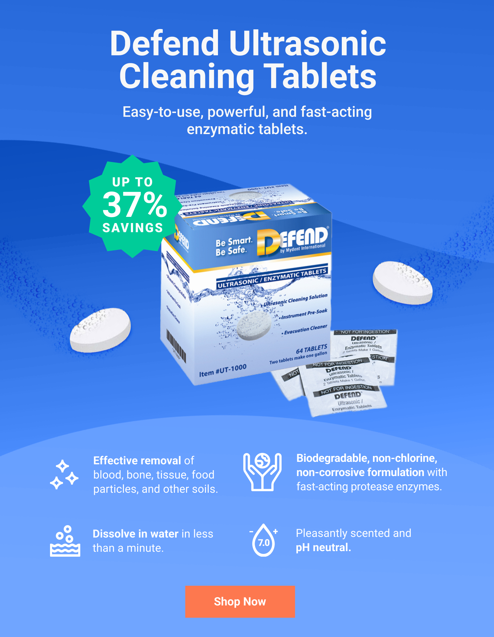 Net32: Defend Ultrasonic Cleaning Tablets | Easy. Powerful. Effective ...