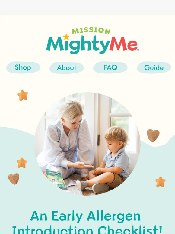Mission MightyMe: Your Early Allergen Checklist is Inside! | Milled