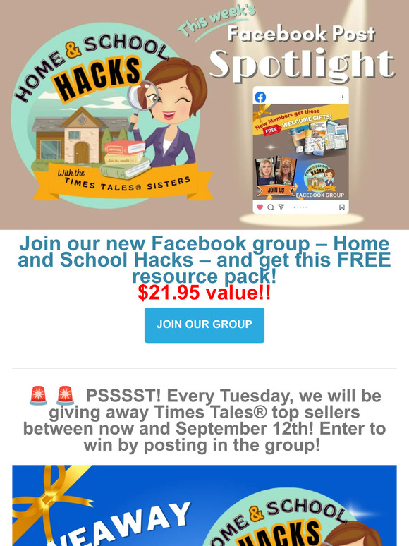 Times Tales: FREE homeschool resource printable pack! 🎉 | Milled