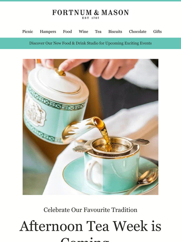 Fortnum & Mason: Afternoon Tea Week is Next Week! | Milled