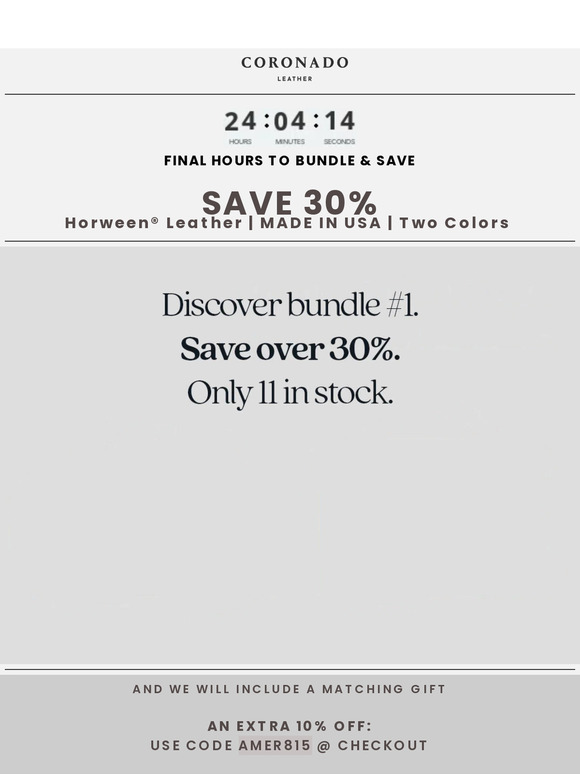 Coronado Leather: The Americana Horween® Messenger Bundle Sets | Milled