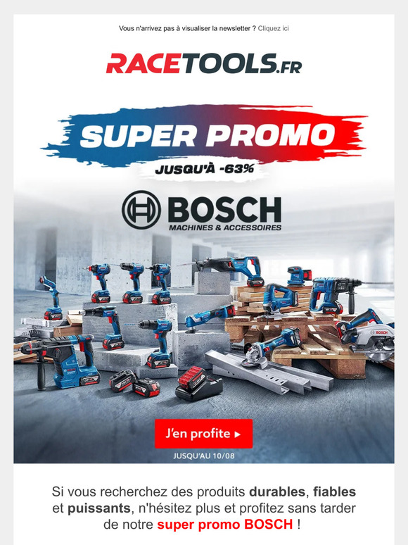 Racetools FR: [BOSCH] La puissance pro en promo ! 💪 | Milled