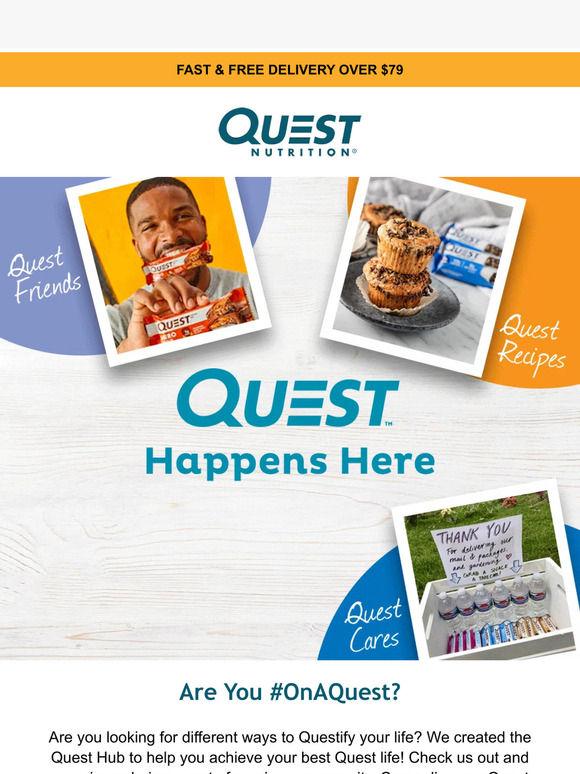 Quest Nutrition: Introducing the Quest Hub | Milled
