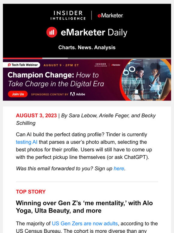Insider Intelligence: Winning over Gen Z with lessons from Alo, Ulta ...