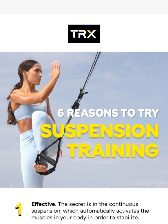 TRX: 6 Reasons to Try Suspension Training | Milled