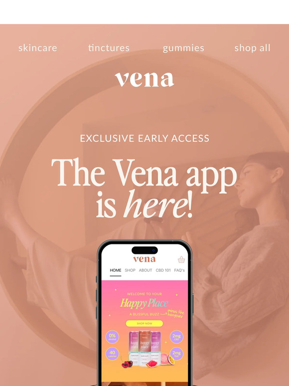 Vena CBD: Introducing the NEW Vena App! 💫 📱 | Milled