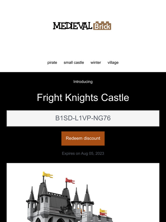 Medievalbrick: Fright Knights Castle is back to Medievalbrick! a Legend ...