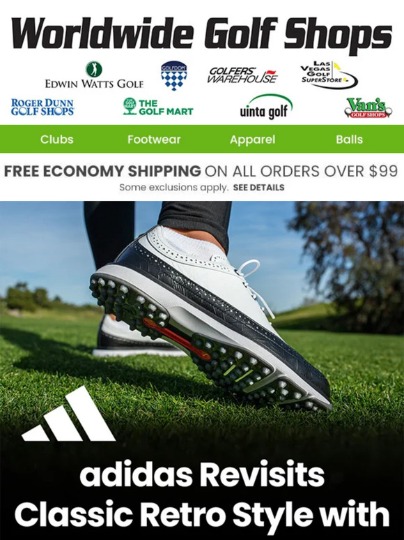 Worldwide Golf: NEW adidas MC80 Golf Shoes, Where Classic Meets Modern ...
