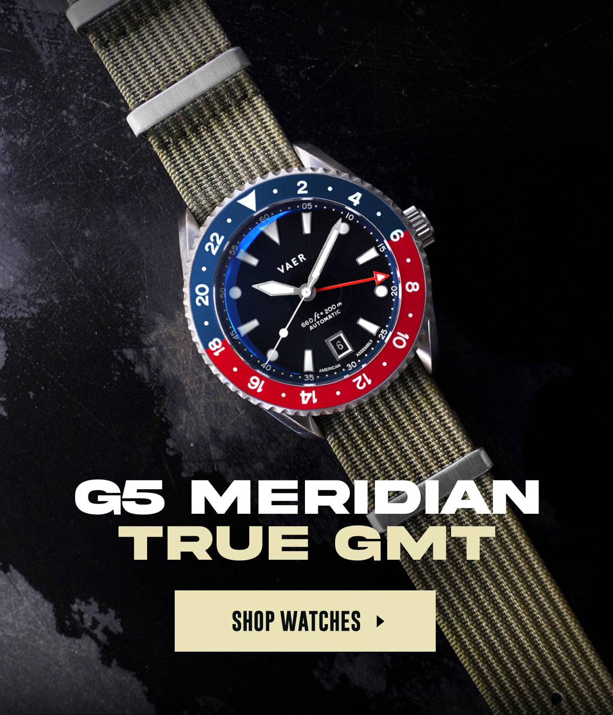 Vaer Watches: Our G5 GMT is Back in Stock 🌎 | Milled