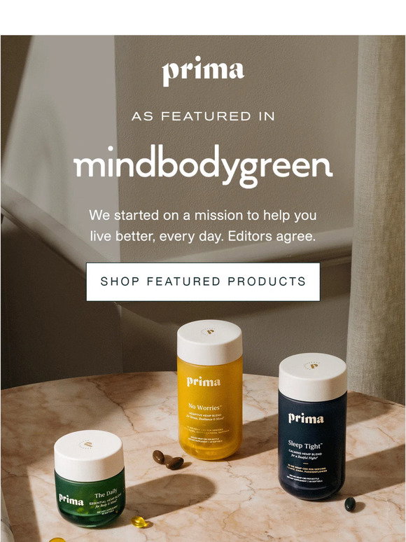 prima campaign IT: We've made the spotlight! | Milled