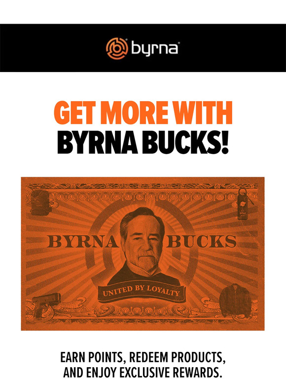 Byrna: Join Byrna bucks and start earning | Milled
