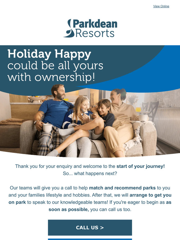 Park Resorts: Your ownership journey has begun! | Milled