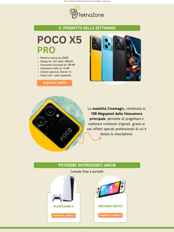 TeknoZone: Xiaomi Poco X5 Pro con 108 Megapixel 📸 | Milled