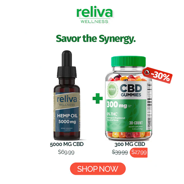 Reliva: Discover Wellness Bliss with Our Oils and Gummies Pack 🌿 | Milled