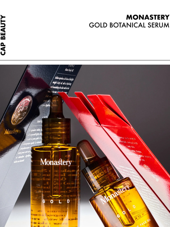 CAP Beauty: GO FOR GOLD: MONASTERY MADE | Milled