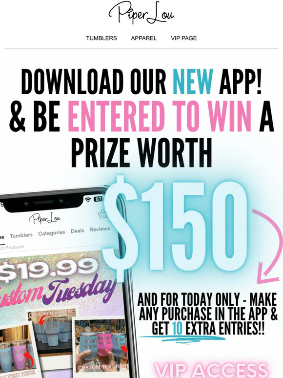 Piper Lou: $150 worth of Piper Lou... | Milled