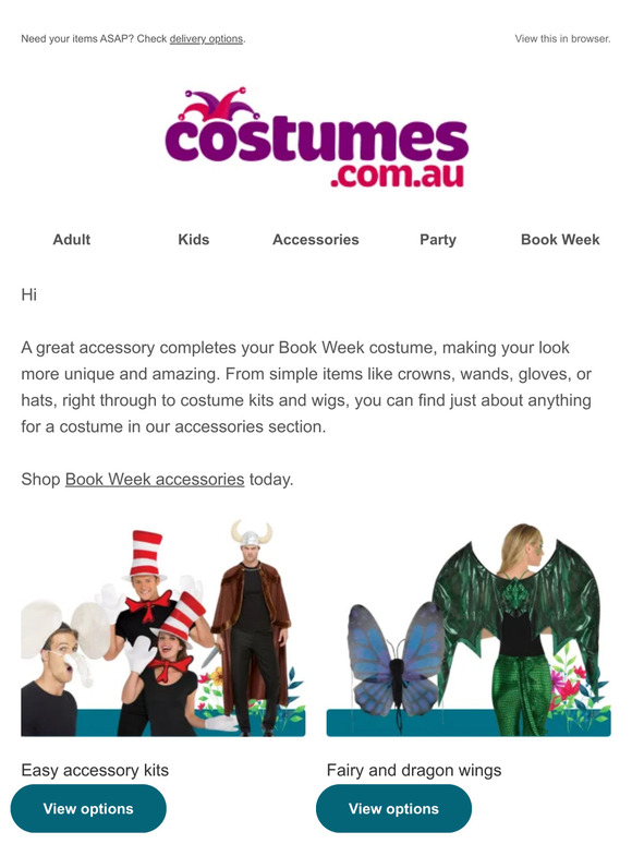 Costumes: You'll love these awesome accessory ideas for Book Week | Milled