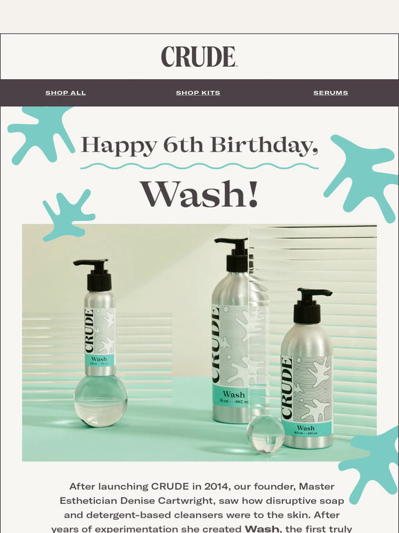 CRUDE: Happy Birthday to Wash! 🎉 | Milled