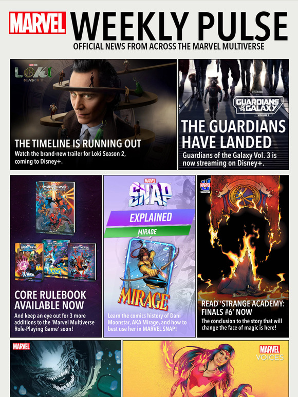 Marvel: Marvel’s Weekly Pulse 8/4: New ‘Loki’ Season 2 Trailer, the ...