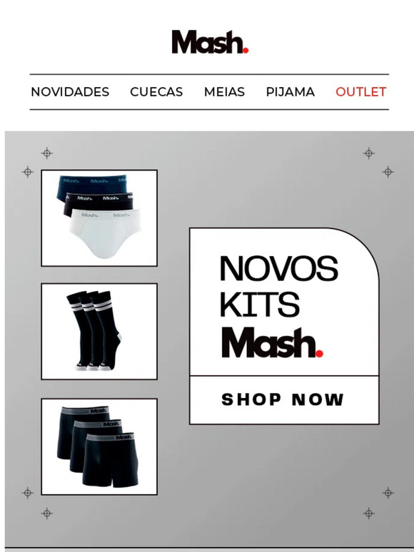 Mash: Chegaram os novos KITS Mash!!! 😱 | Milled