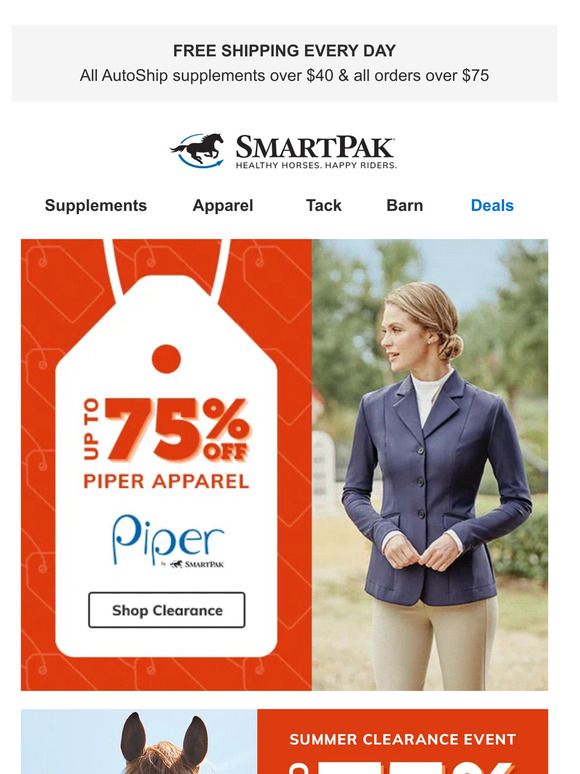 SmartPak Equine: Up To 75% OFF Sun Shirts, Breeches & More | Milled