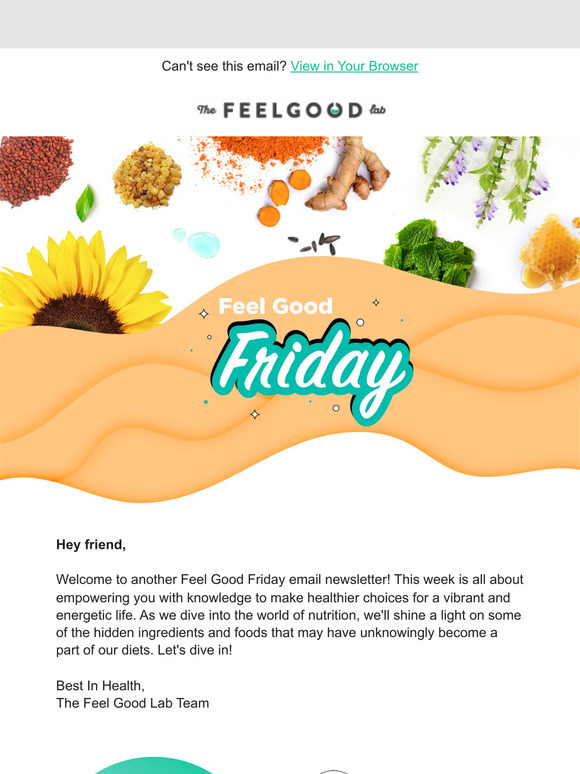 The Feel Good Lab: Feel Good Friday 8/4/2023 | Milled