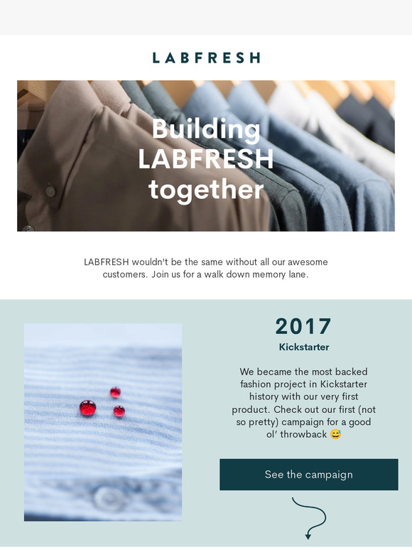 Labfresh: A walk down memory lane 🤩 | Milled