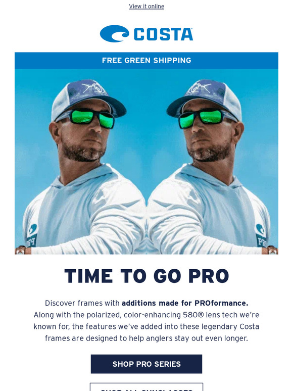 Costa Sunglasses: Discover Our PRO Series Frames | Milled