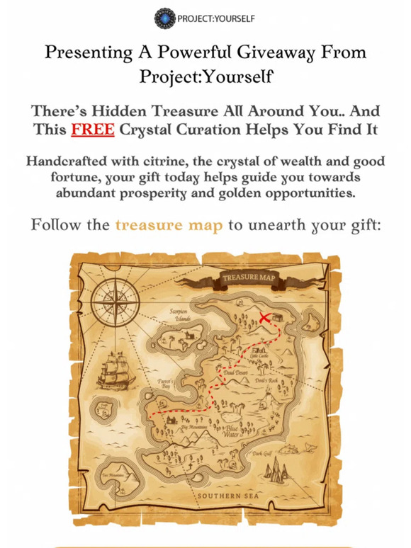 Deep Origins LLC: Secret treasure map (for your 👀 only) | Milled
