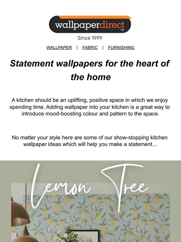 Wallpaperdirect: Kitchen Refresh Inspiration... | Milled