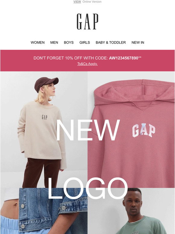 Gap: New logo has landed | Milled